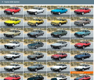 Toyota corolla AE86 1.1 - BeamNG.drive