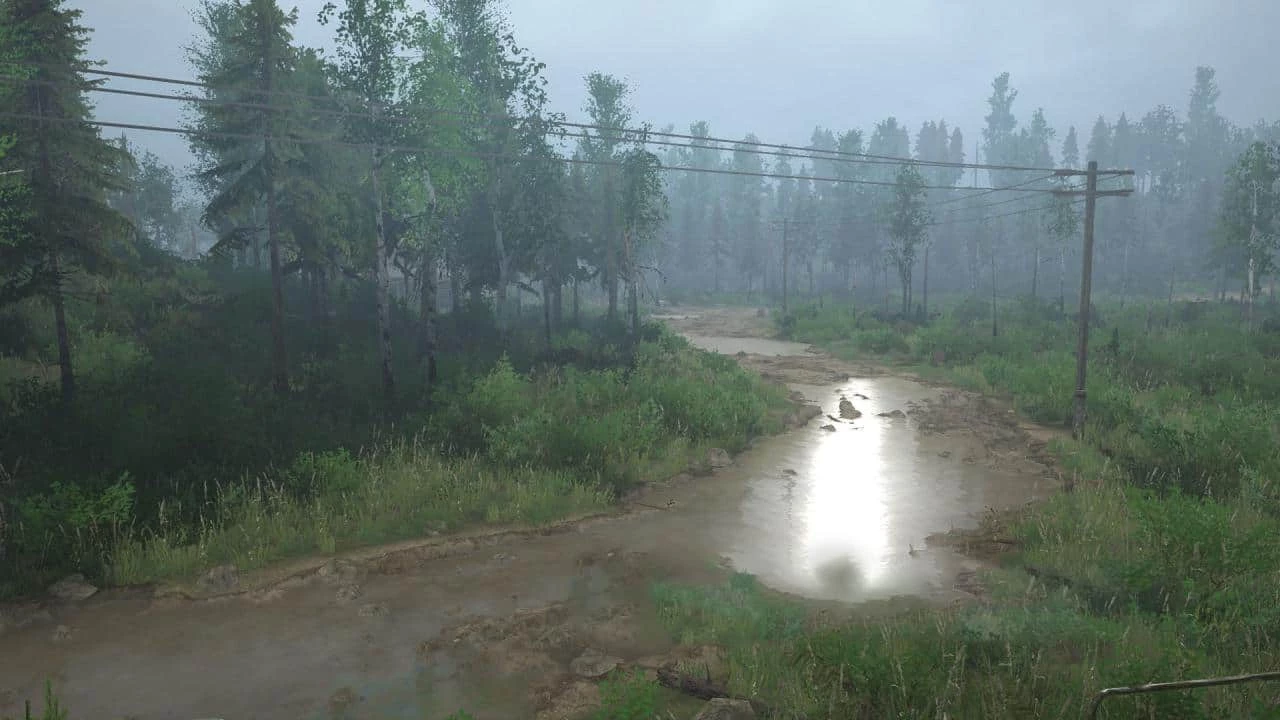 Old Village Map 1 - MudRunner