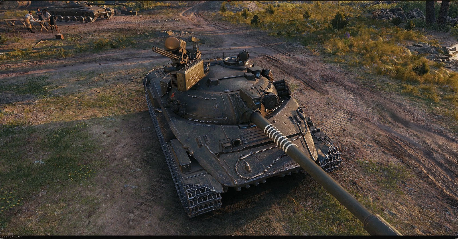 [atacms] animated obj907 new year style [all tanks compatible] 1.0 - WoT