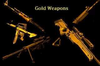 Realistic Gold Weapon Packs - GTA: SA