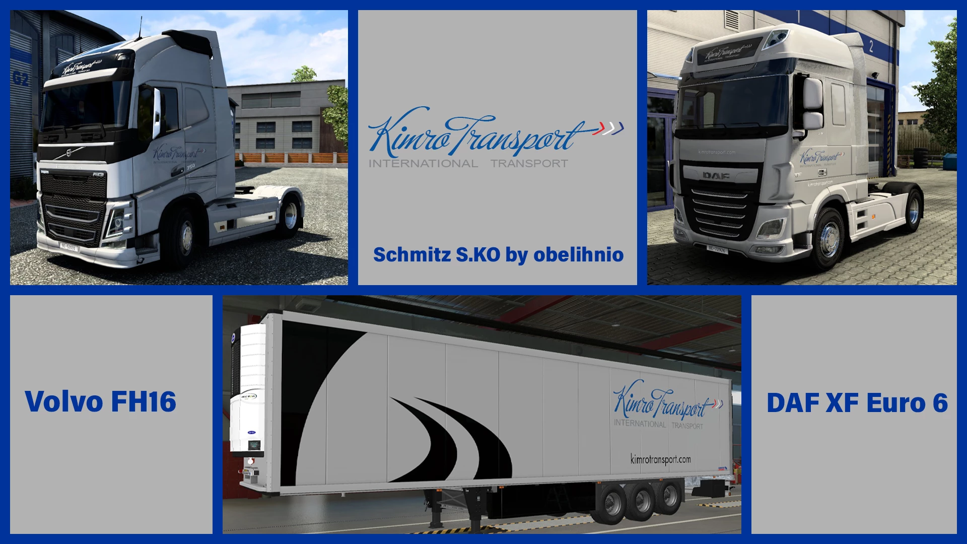 Combo skin Kimro Transport 1.0 - ETS 2