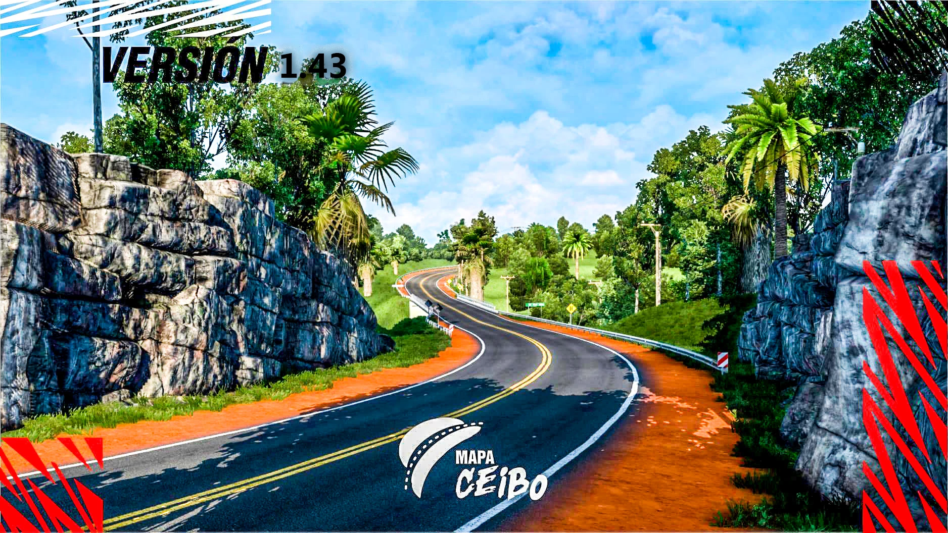 MAPA CEIBO (Argentina Map) – ETS2 1.43 1.9 - ETS 2