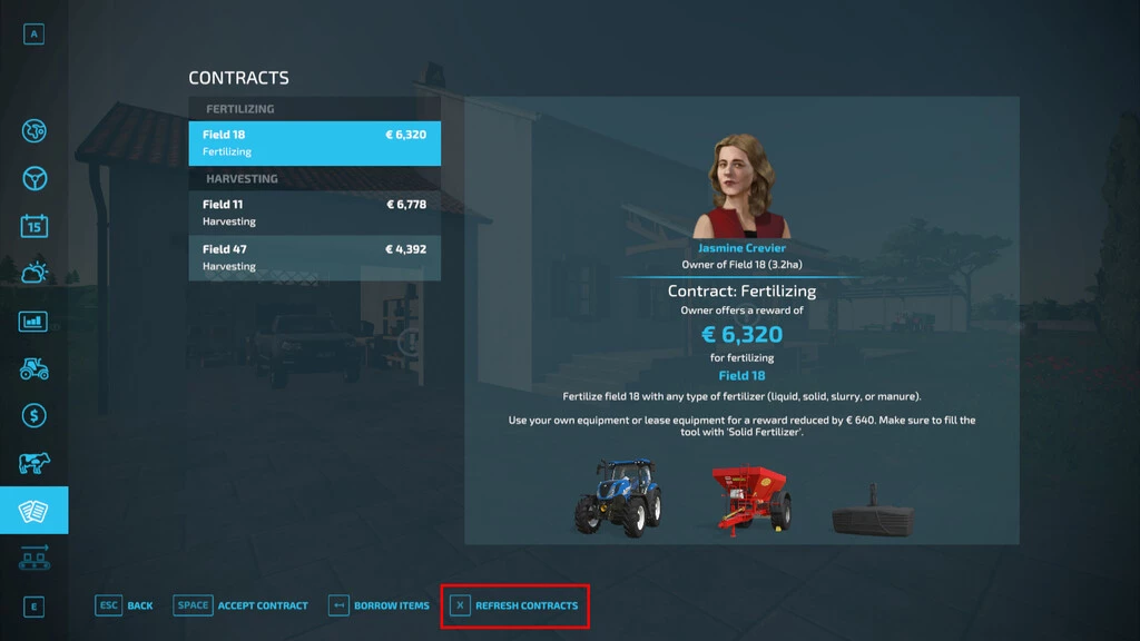 Refresh Contracts 1.0.0.0 - FS 22