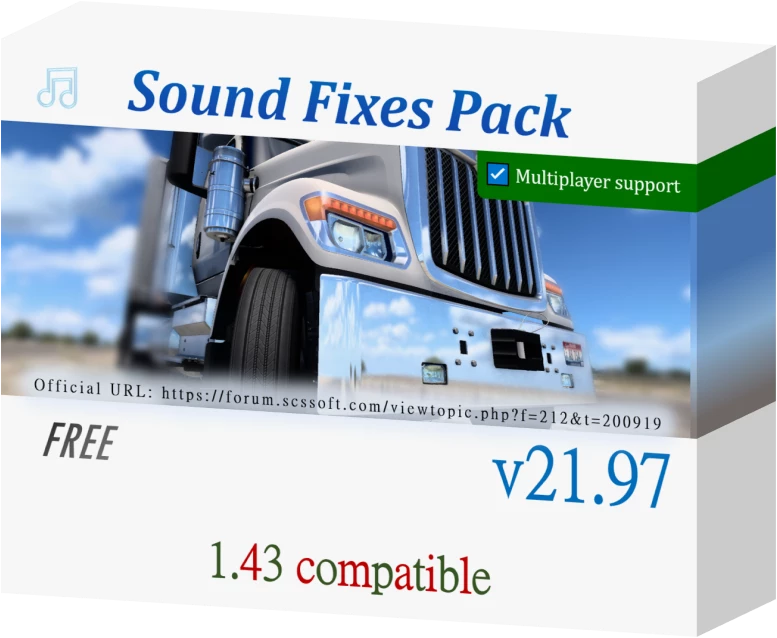 Sound Fixes Pack v21.97 - ATS