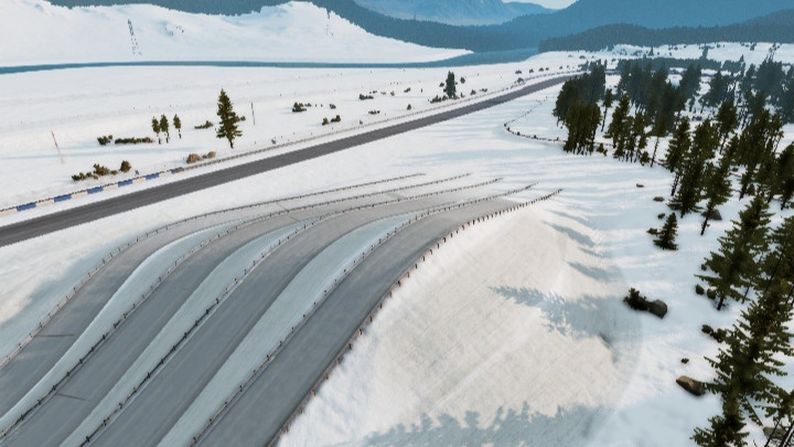 AUTOMATION TEST TRACK (WINTER) 1 - BeamNG.drive