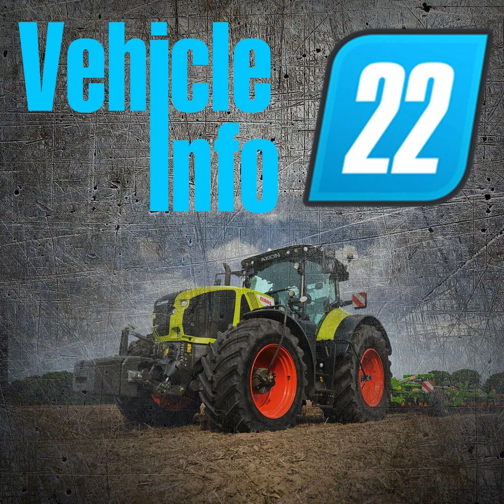 Vehicle Info 1.0.0.1 - FS 22