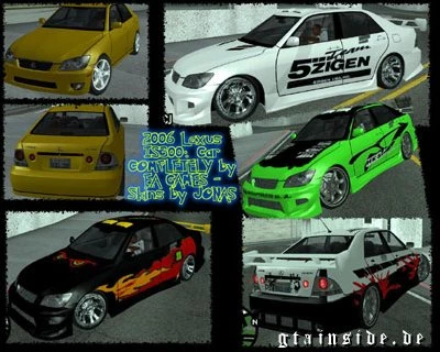 Lexus IS300 - GTA: SA