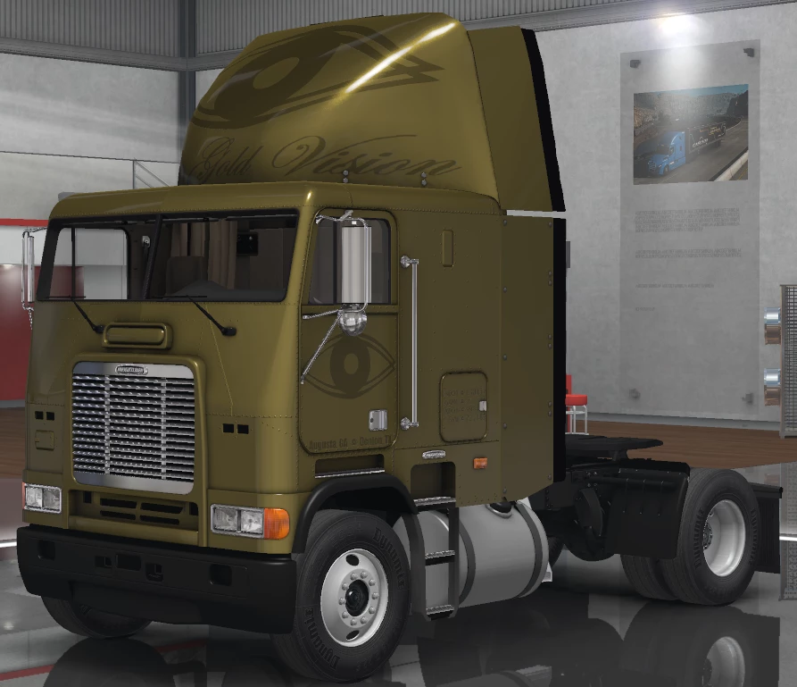 Pure Gold Vision Skins - Freightliner FLB 2.7 - ATS