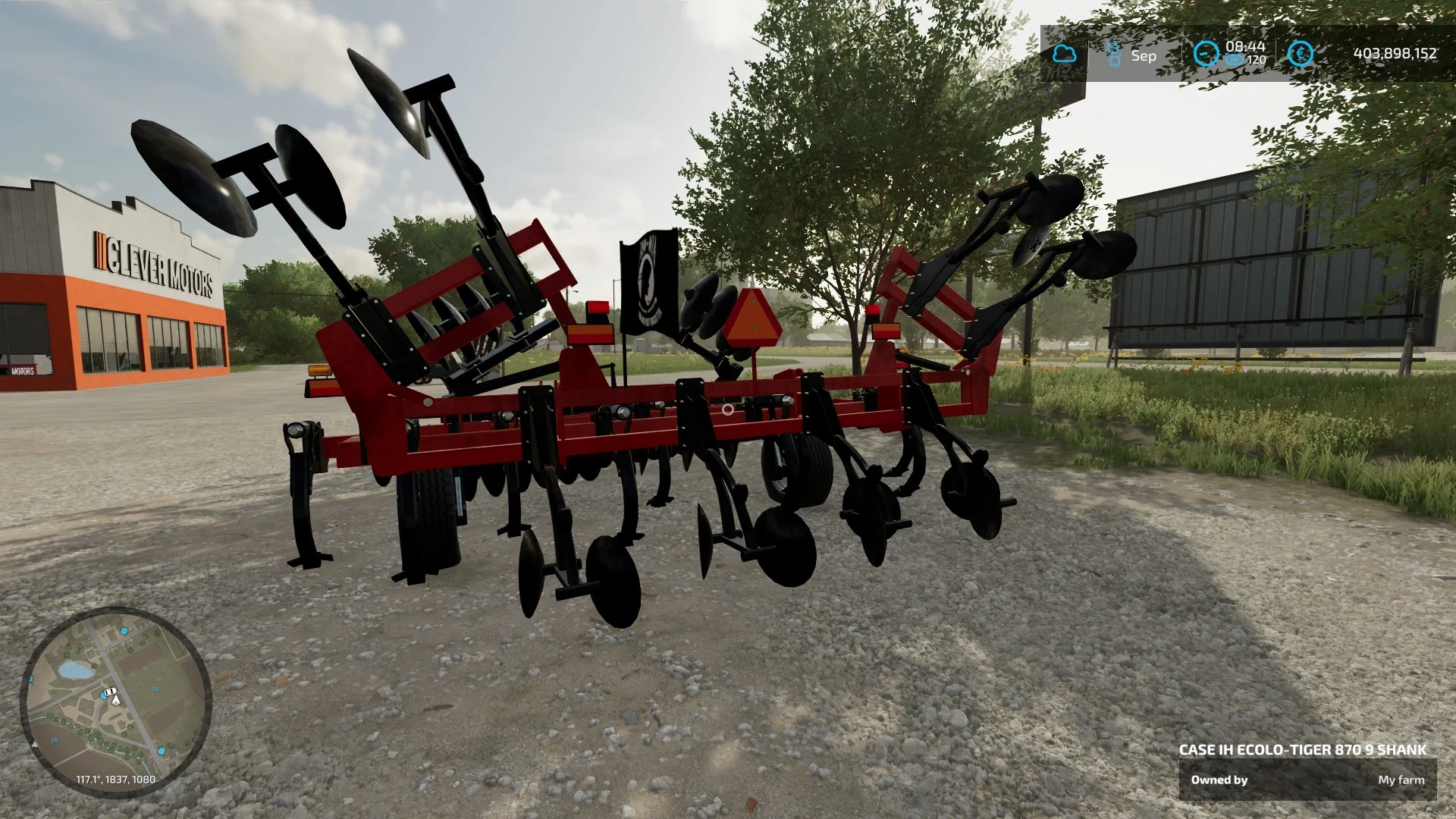 Case IH 870 DMI ripper EDIT v 1.0 - FS 22