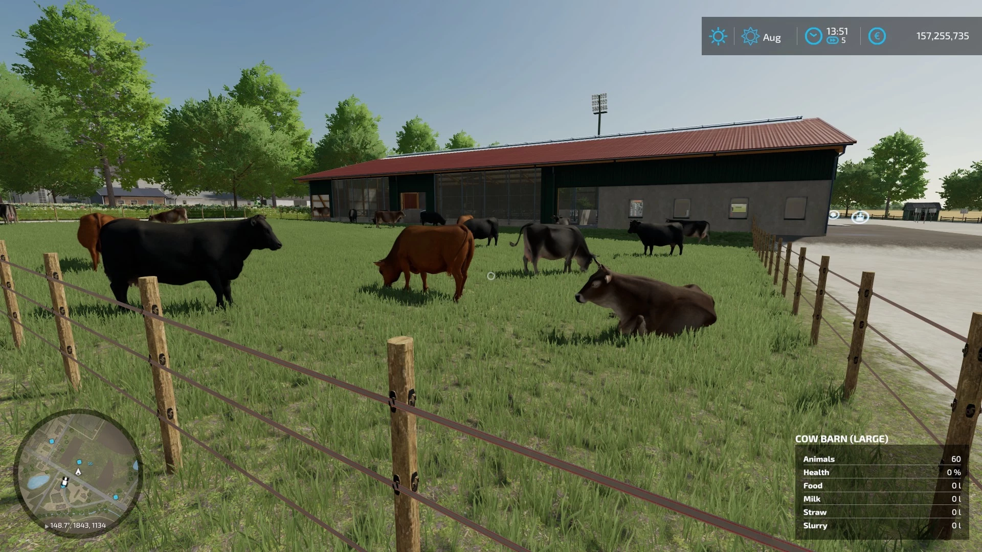 CowBarn Big v 1.1 - FS 22