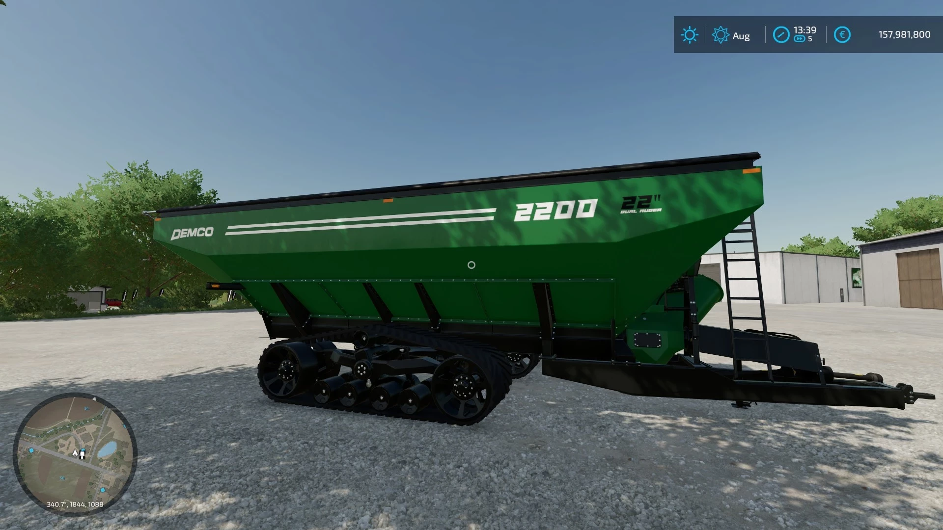 Demco Beet Crushing Auger Wagon v 1.0 - FS 22