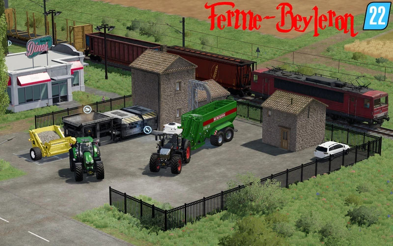 Ferme-Beyleron Map v 1.9.1 - FS 22