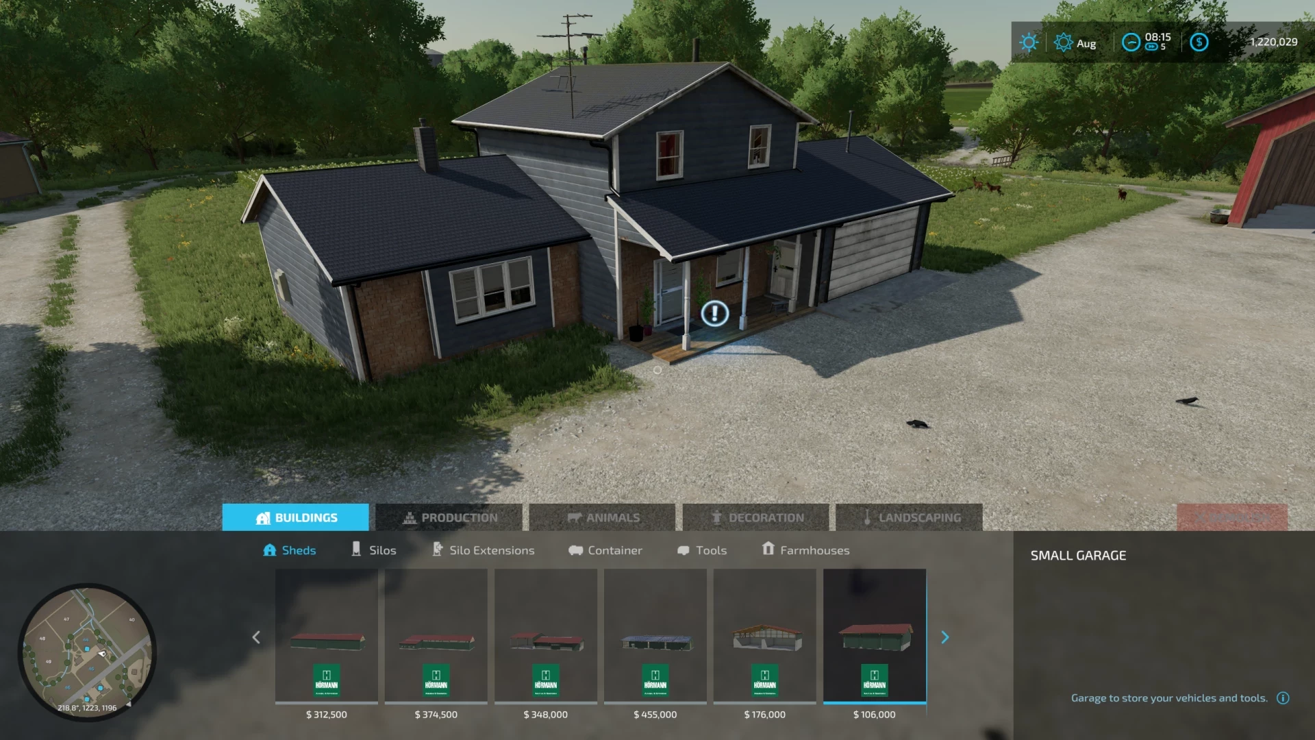 FS22 farmhouses01 v 1.0 - FS 22