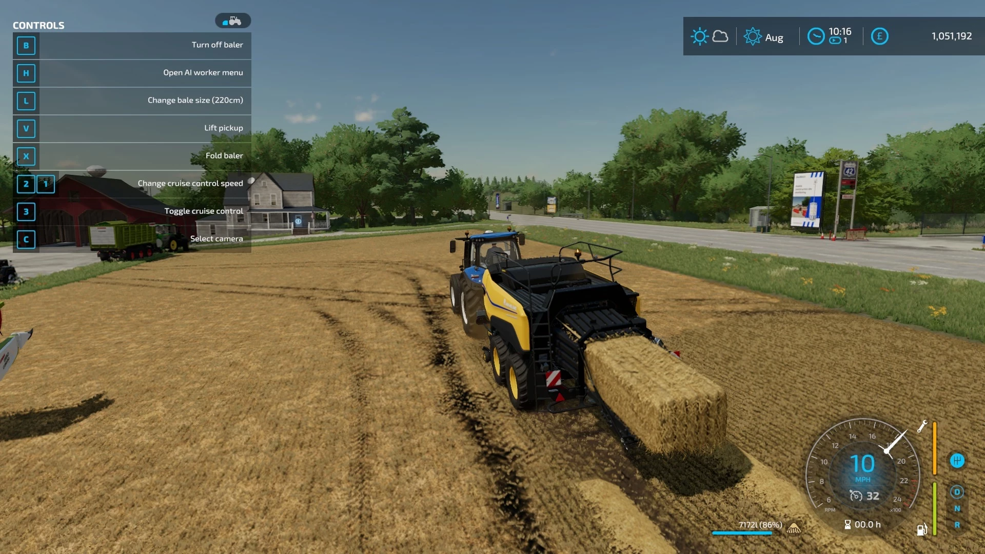 FS22 New Holland 1290HD High capacity baler By Stevie - FS 22
