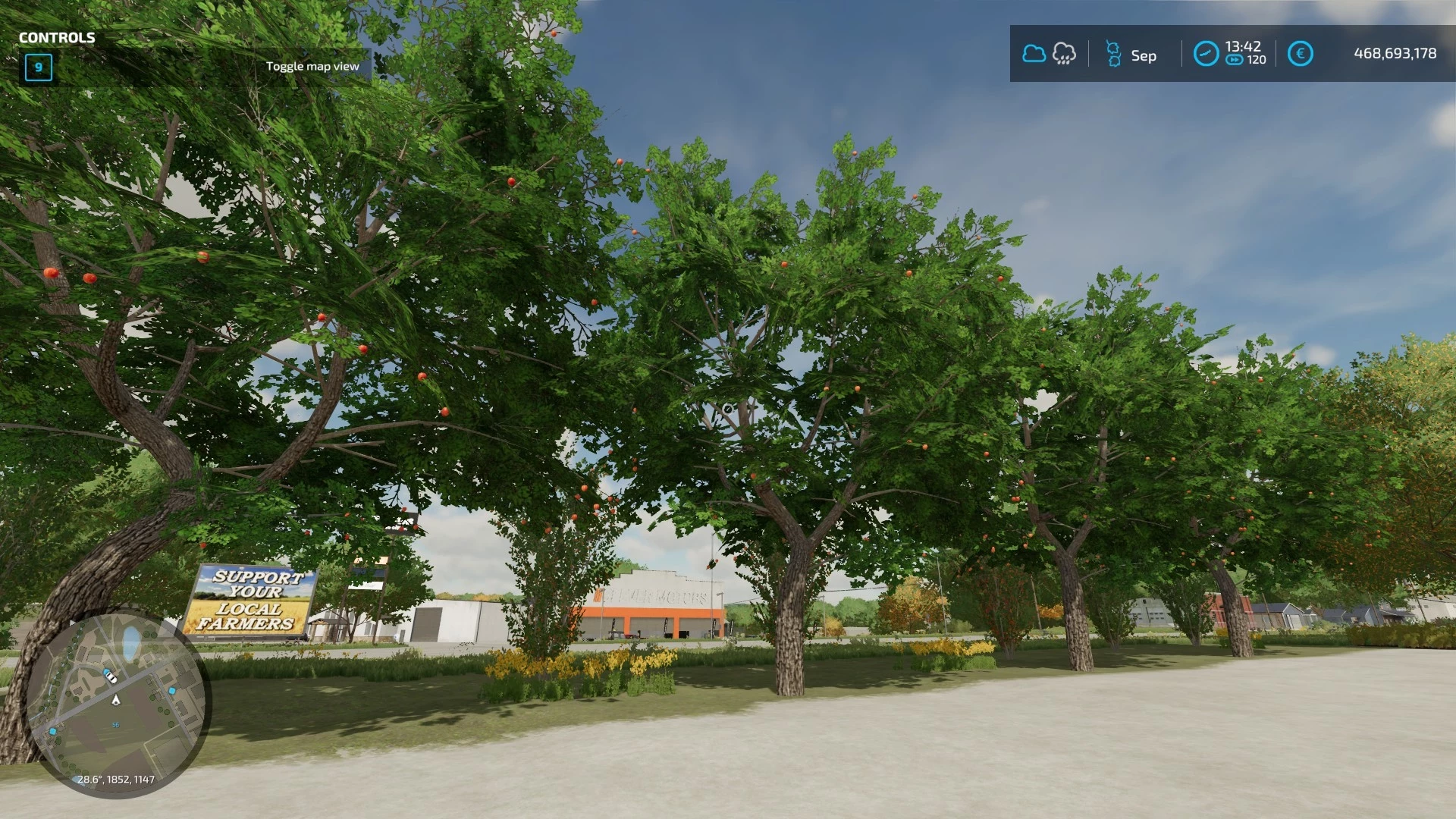 Placeable apple tree v 1.2 - FS 22