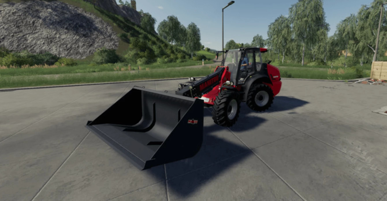 Wheelloader and Telehandler Shovel Pack v 1.2 - FS 22