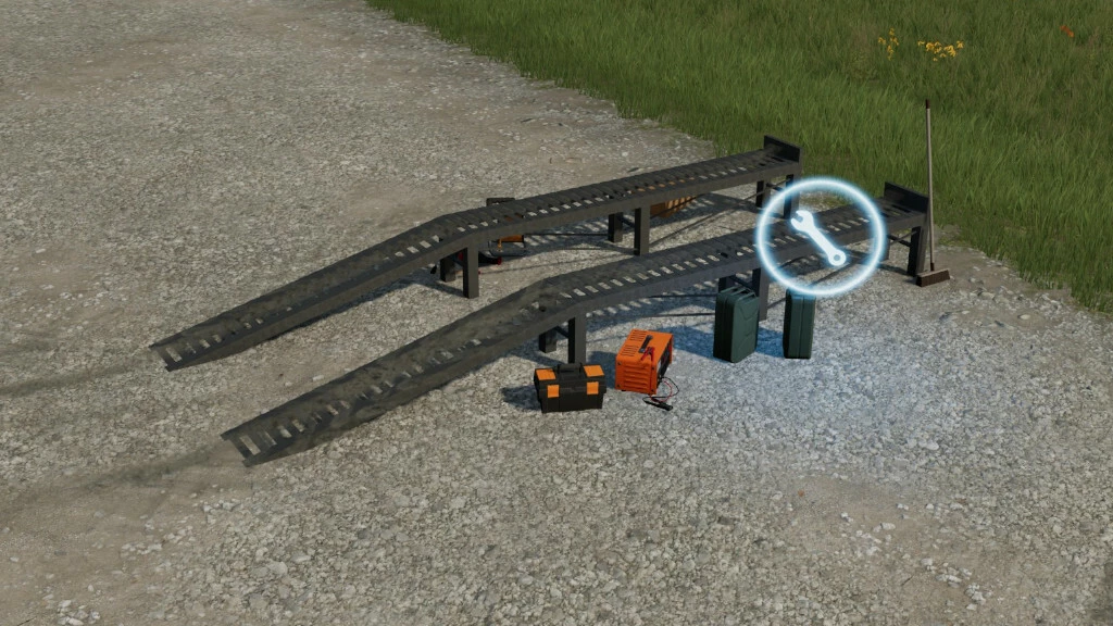 Vehicle Workshop Ramps 1.0.0.0 - FS 22