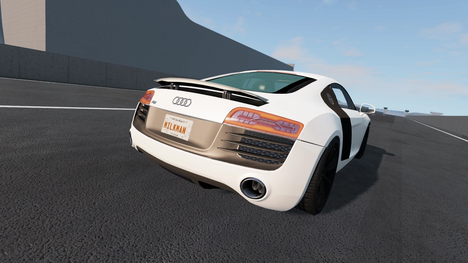 Audi R8 V10-V8 beta - BeamNG.drive