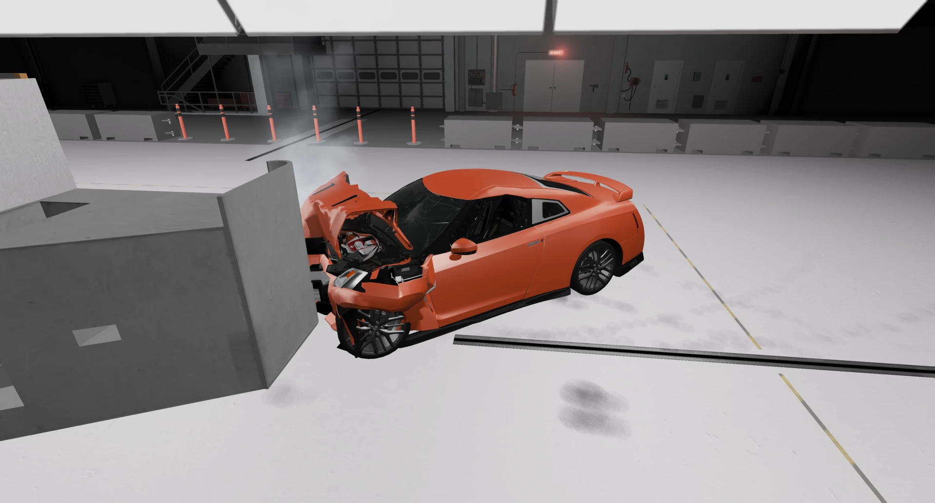 Nissan GT-R 0.25 - BeamNG.drive