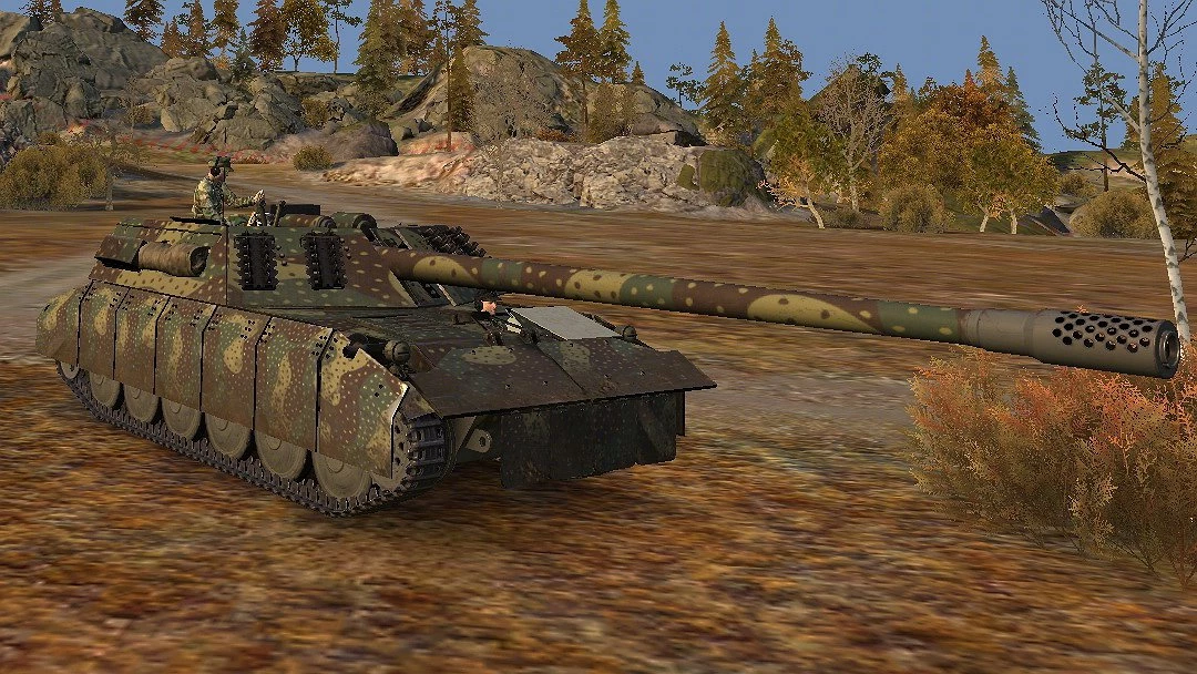 Rhm.- Borsig Waffenträger with crew - Version 1 V2 - WoT