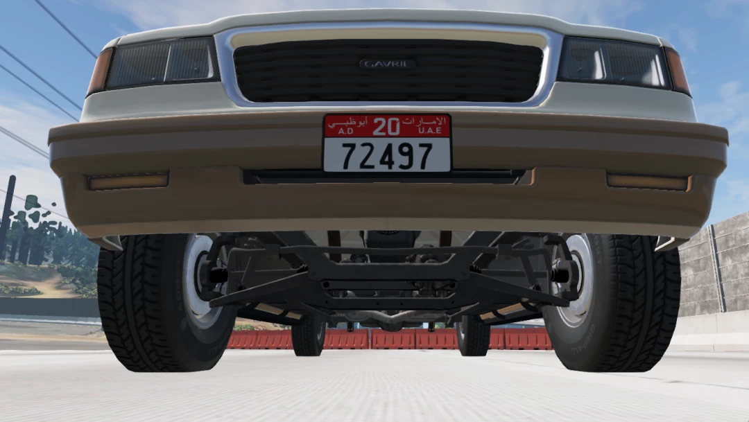 UAE (UNITED ARAB EMIRATES) PLATES 0.24.0.1 - BeamNG.drive