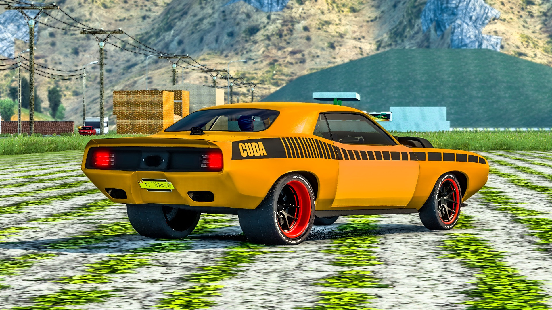 Plymouth Barracuda 2016 / 1968 Car Mod For ATS 1.43 1.0 - ATS