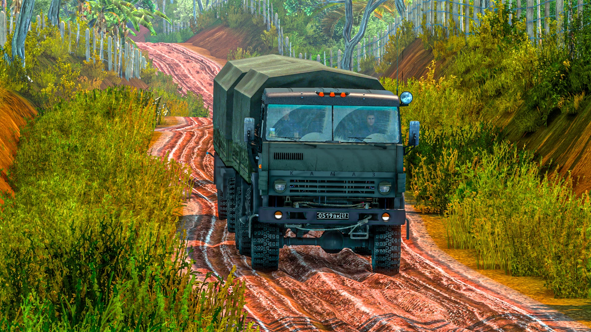 KamAZ 43101 Army ETS2 v1.43.x 2.0 - ETS 2
