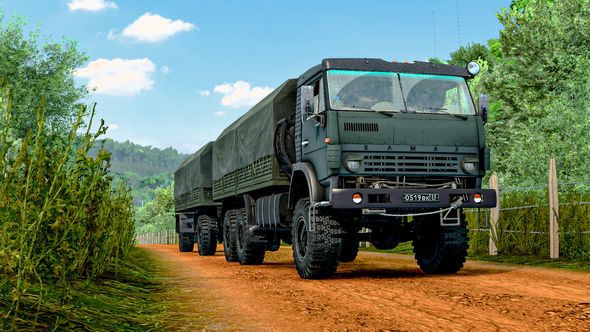 KamAZ 43101 Army ETS2 v1.43.x 2.0 - ETS 2