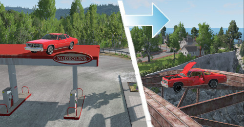 GARAGE TO GARAGE DELIVERY - EAST COAST USA 1.0 - BeamNG.drive