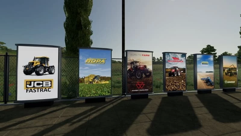 Billboard signs Pack v 1.0 - FS 22