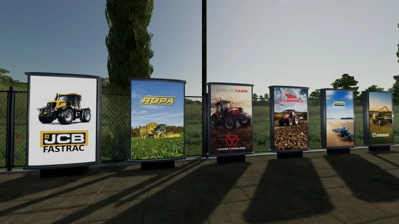 Billboard signs Pack v 1.0 - FS 22