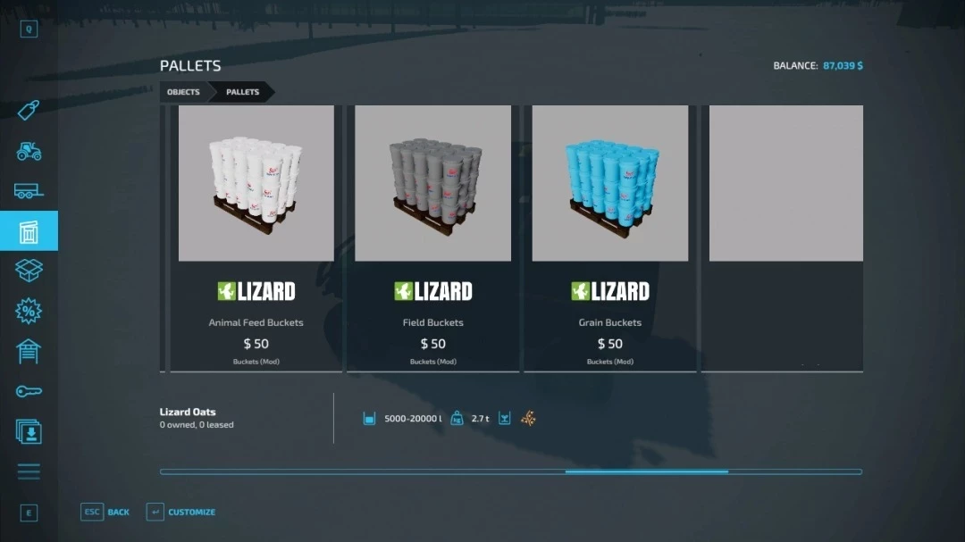 Buckets v 1.0 - FS 22