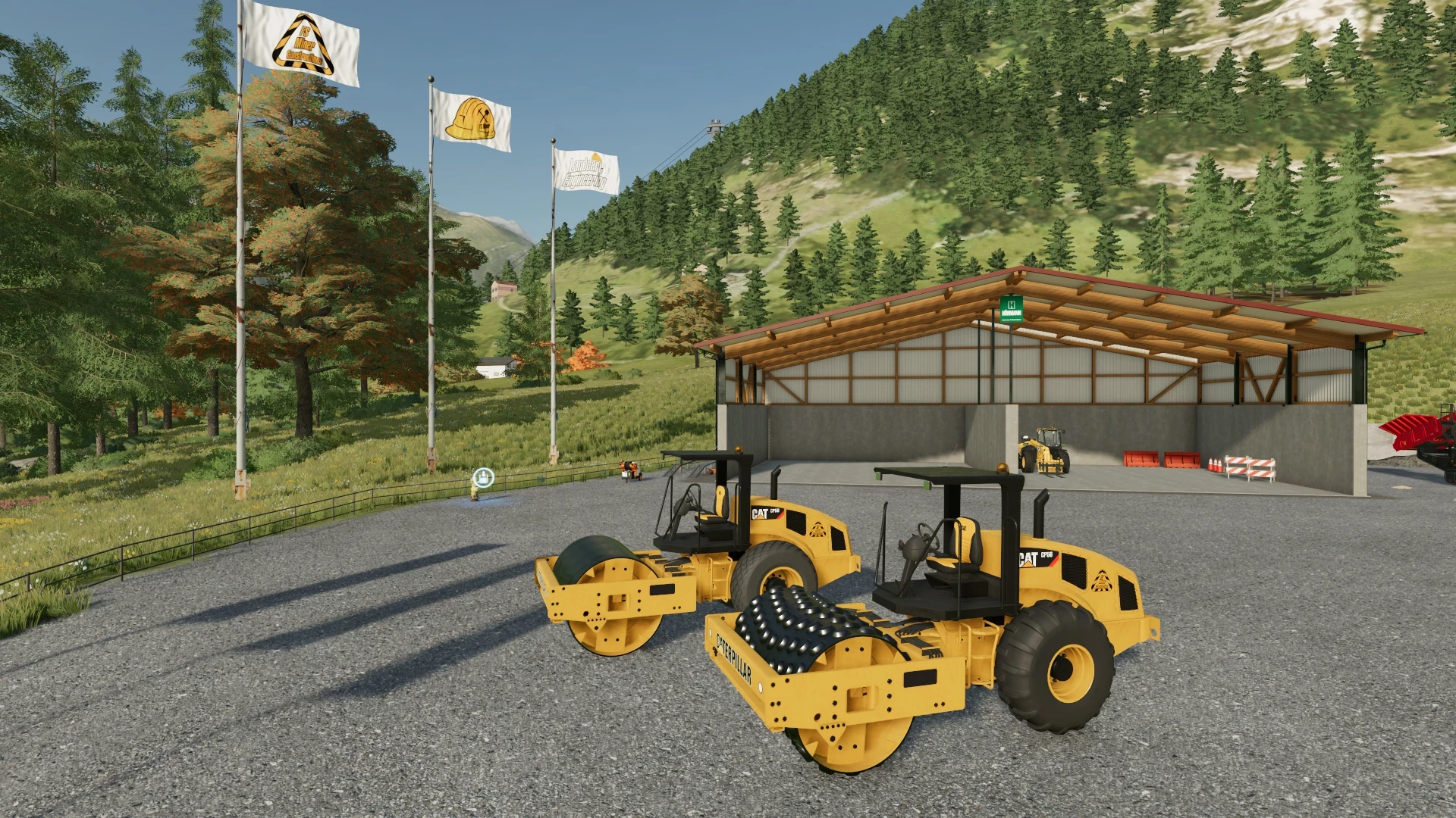 CAT CP-56 Roller Compactor - FS 22