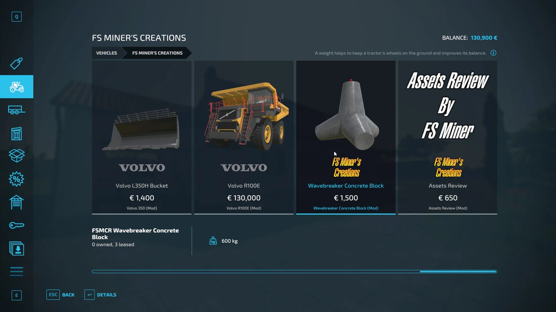 Concrete Wavebraker - FS 22