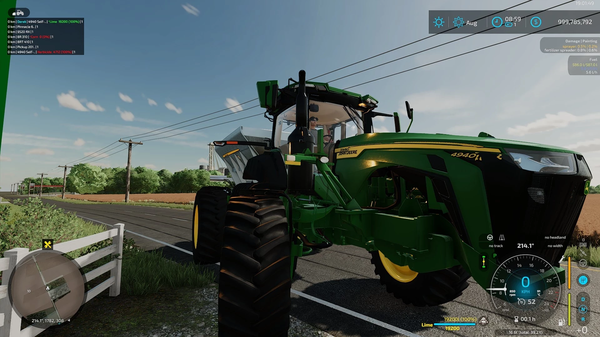 JD 4940 SPRAYER BY CUSTOM MODDING CONVERTED AND EDIT B DK1270 v 1.0 - FS 22