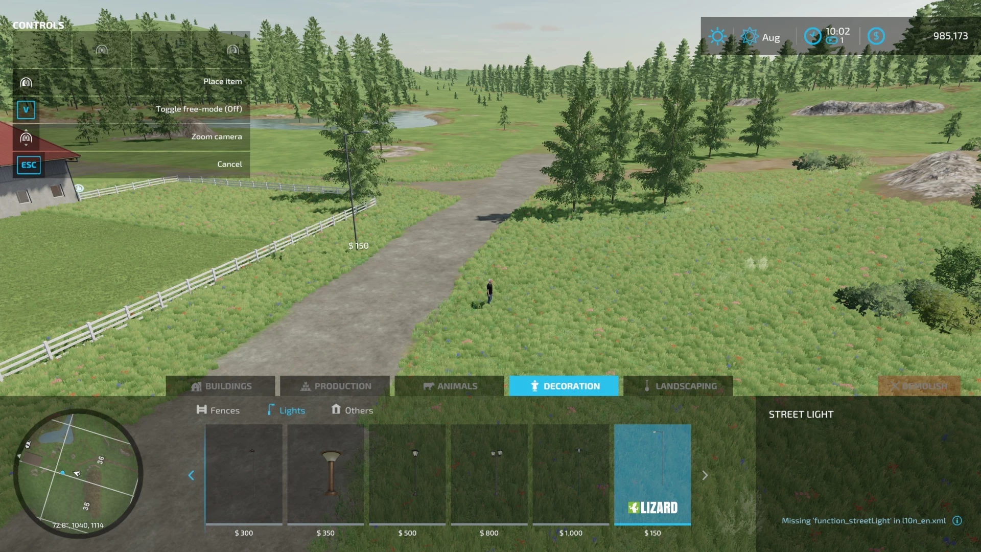 FS22 Streetlight v 1.0 - FS 22