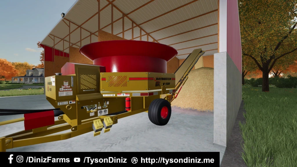 HAYBUSTER H1130 TUB GRINDER v 1.0 - FS 22