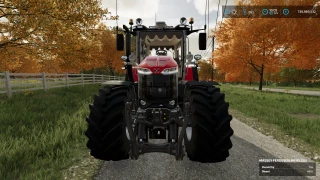 Massey Ferguson 8S Edit v 1.0.1 - FS 22
