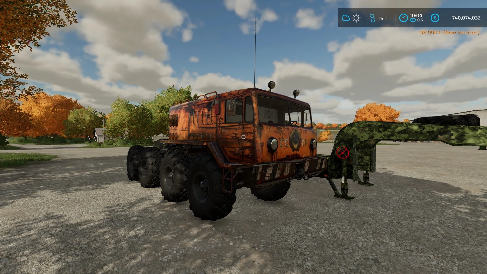 FS22 MAZ 537 Hurricane v 1.0 - FS 22