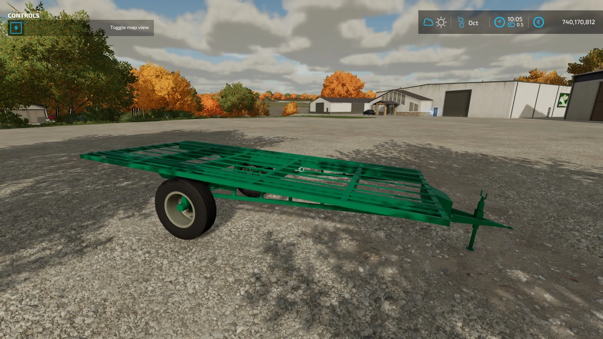 FS22 Old Bale Trailer v 1.0 - FS 22