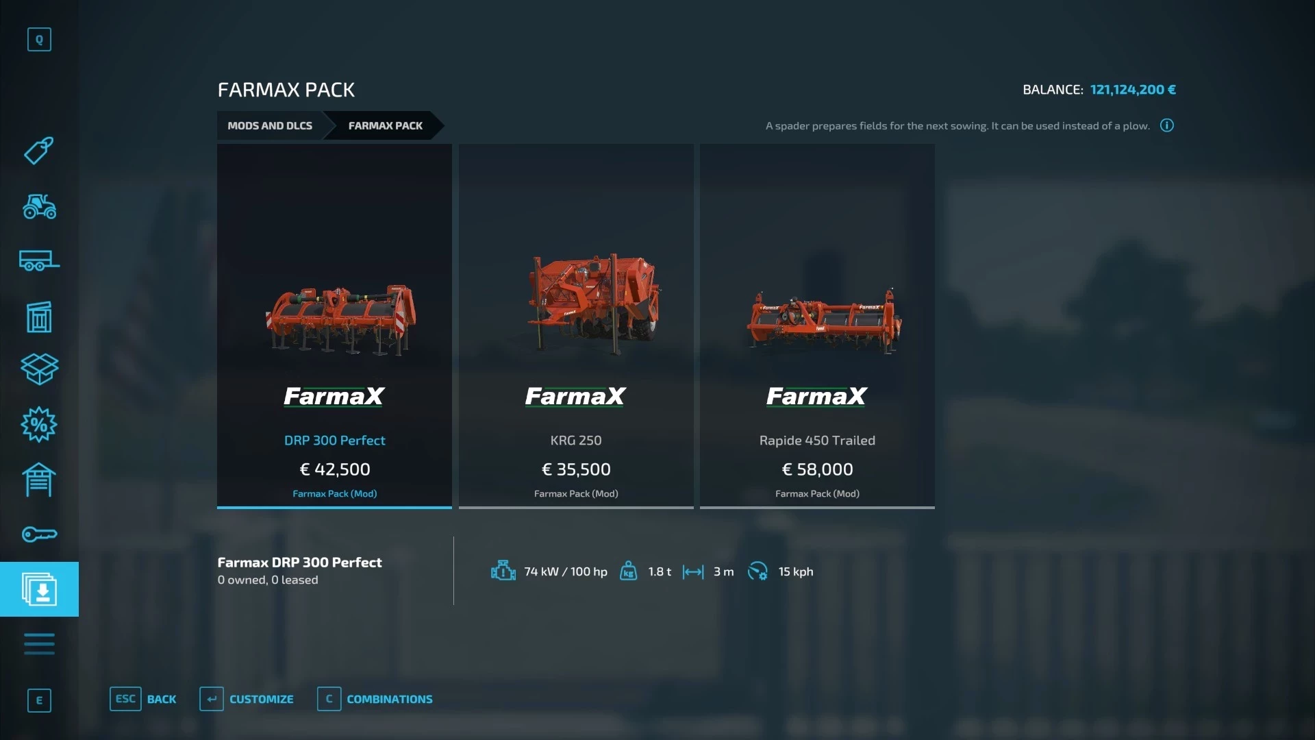 Spading Machines Pack v 1.0 - FS 22