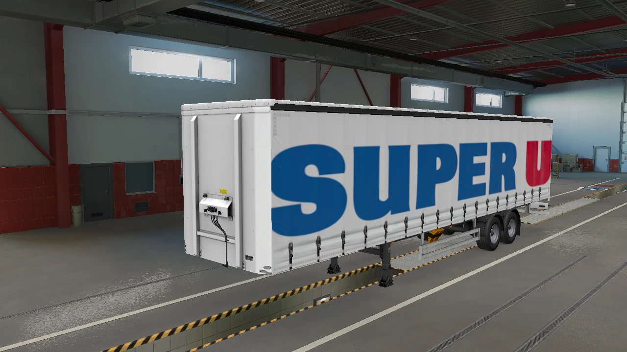 Trailer skin super U 1.43 - ETS 2