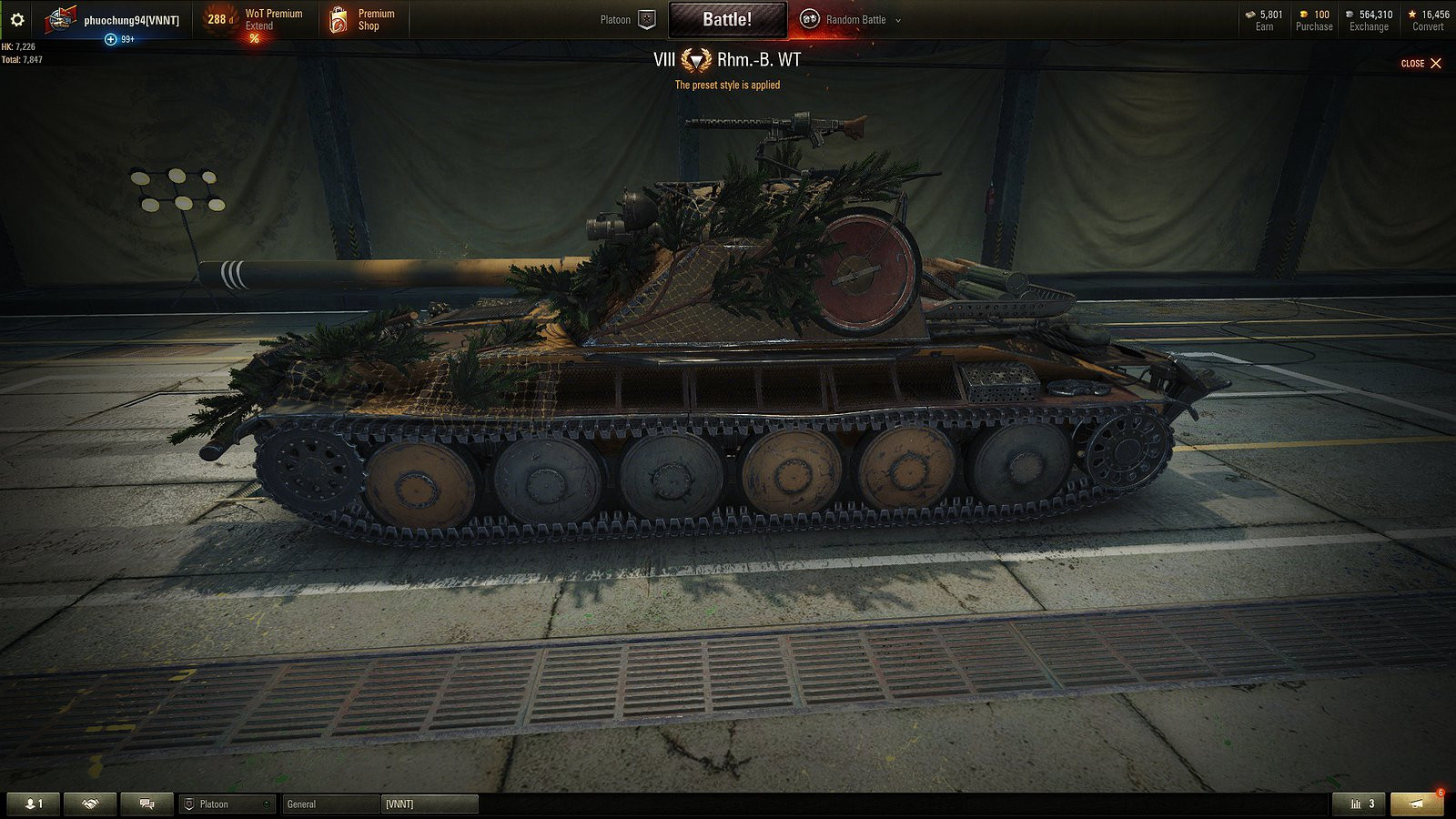 Rhm.- Borsig Waffenträger - Skin3D 1.10.1.1 - WoT