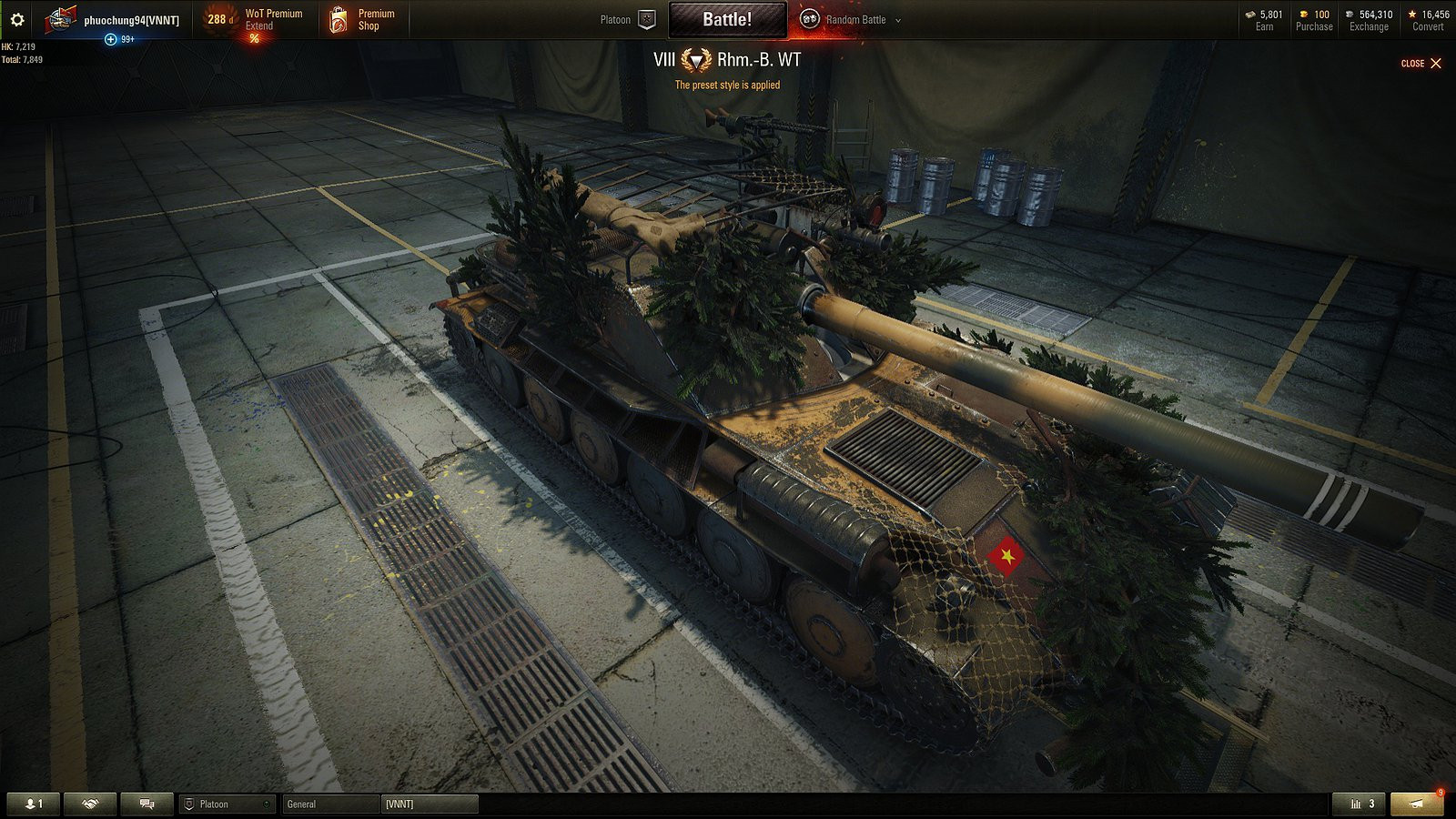 Rhm.- Borsig Waffenträger - Skin3D 1.10.1.1 - WoT