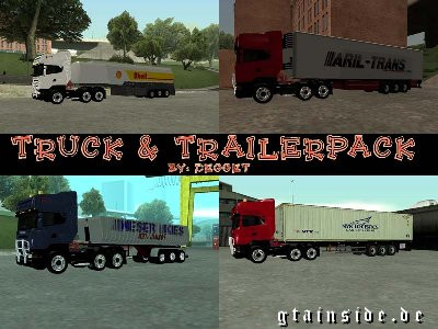 Truck & Trailer Pack - GTA: SA