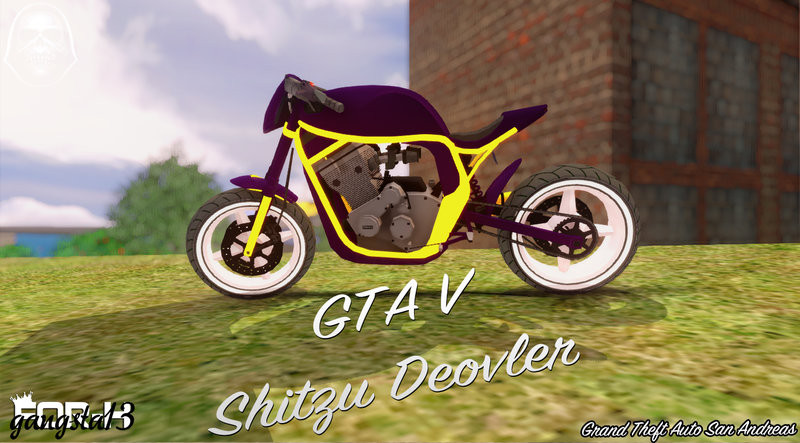 GTA V Shitzu Defiler - GTA: SA