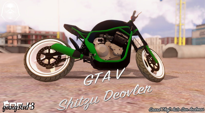 GTA V Shitzu Defiler - GTA: SA
