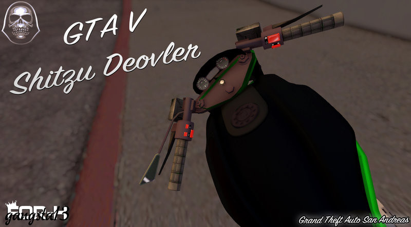 GTA V Shitzu Defiler - GTA: SA