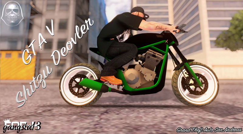 GTA V Shitzu Defiler - GTA: SA