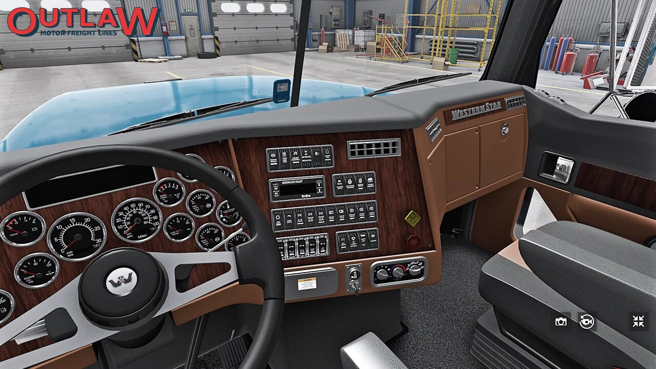 Western Star 4900 Interior